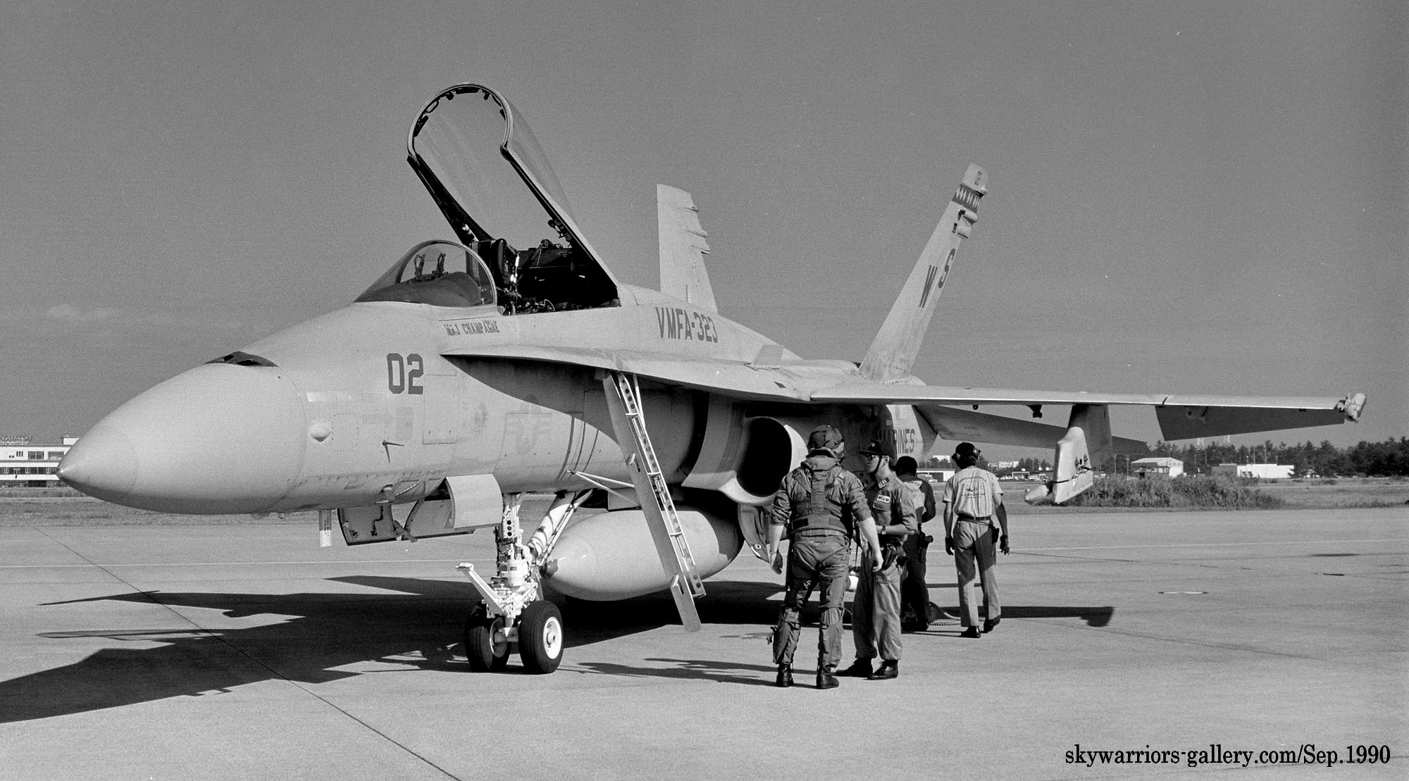 From October 1988 through April 1989, VMFA-323 deployed to MCAS Iwakuni ...